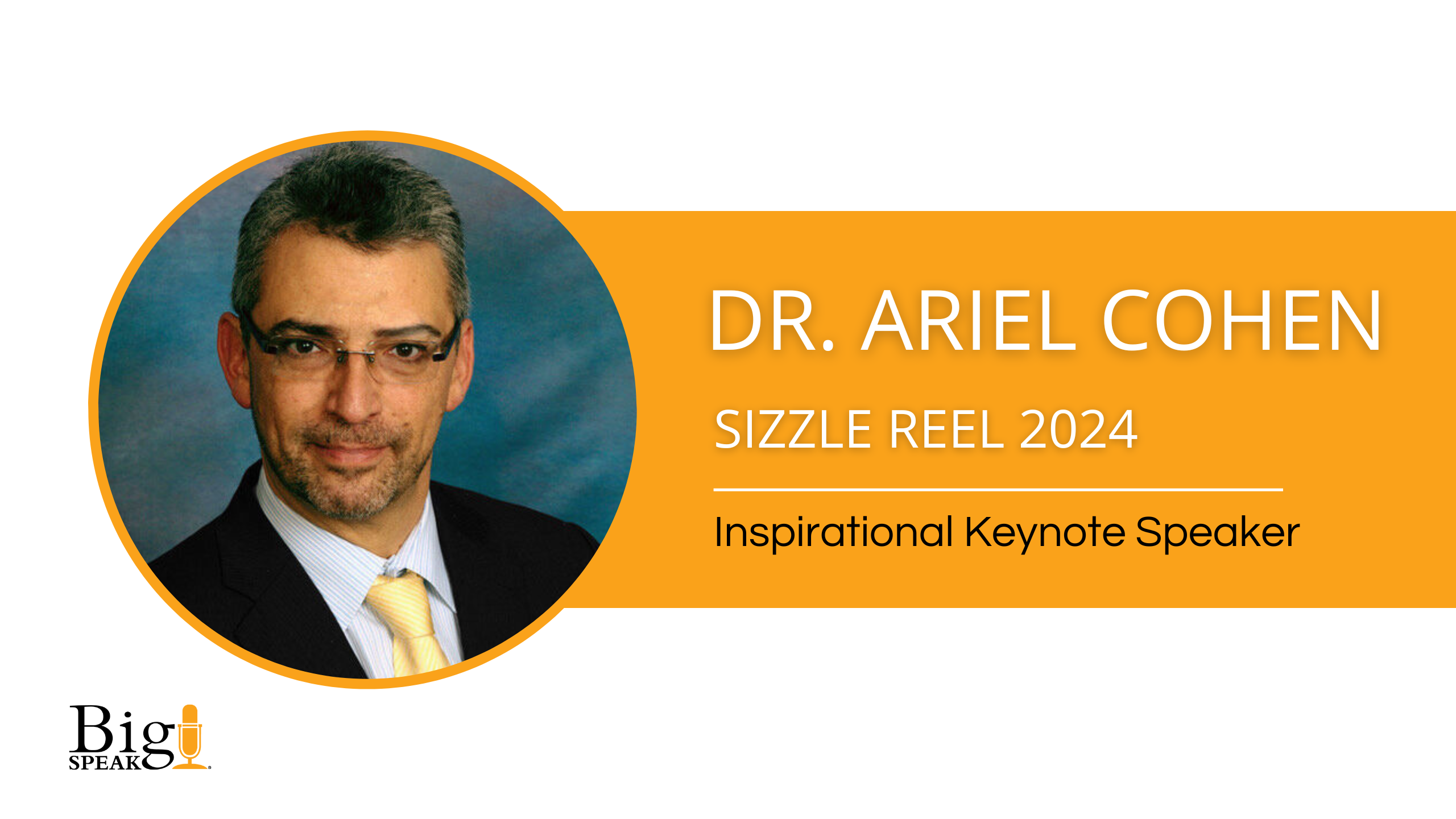 Ariel Cohen Geopolitcal Speaker - Sizzle Reel 2024 - BigSpeak ...