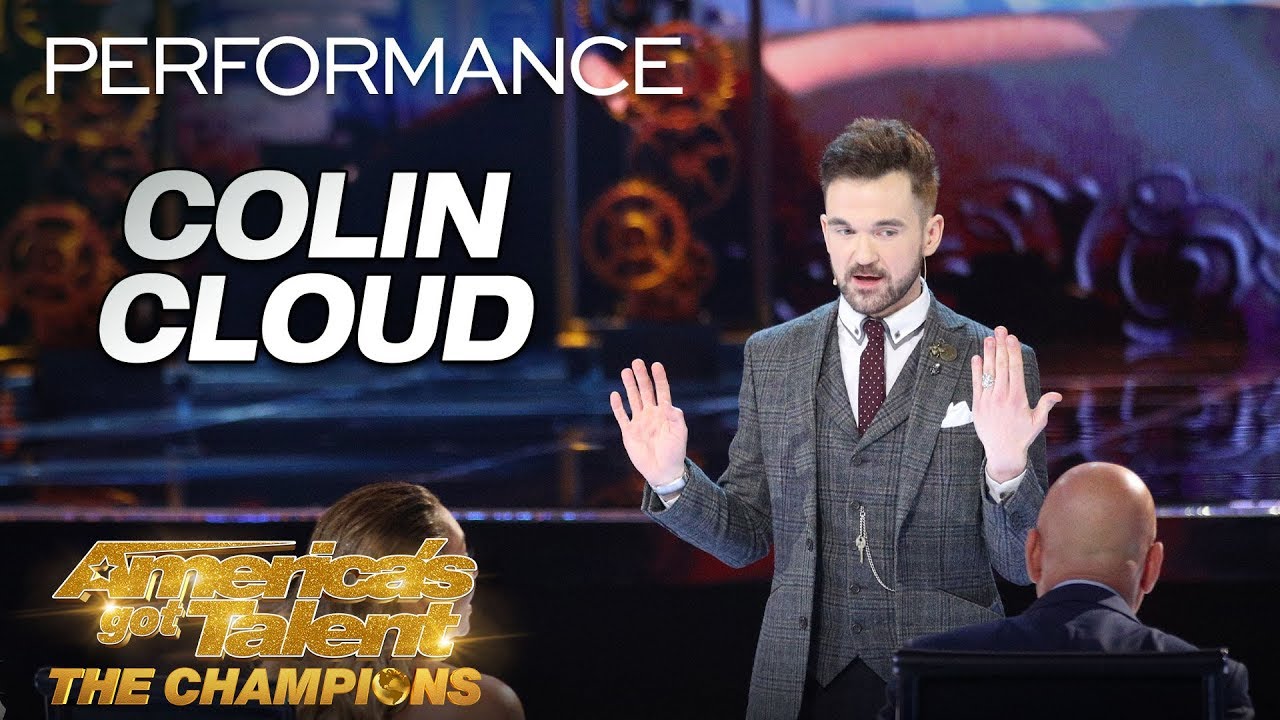 Colin Cloud: Mind Reader Makes David Hasselhoff Appear! - America's Got ...