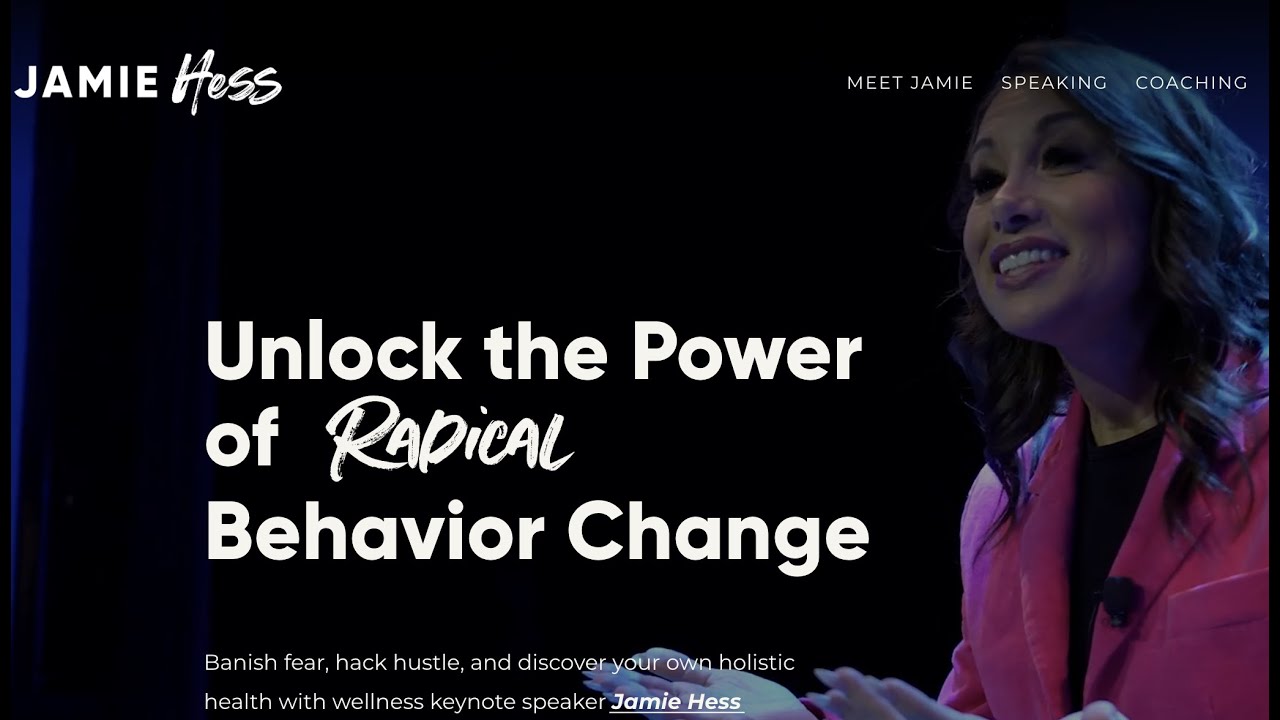 Jamie Hess SpeakerReel 2023 - BigSpeak Motivational Speakers Bureau ...