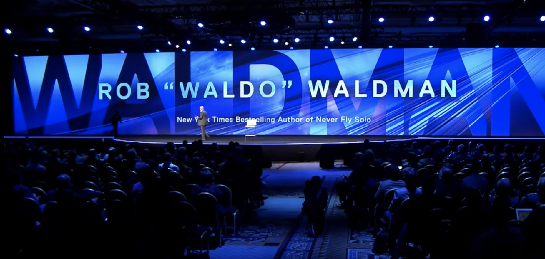 Waldo Waldman 2023 High Energy Never Fly Solo Demo Video - BigSpeak ...