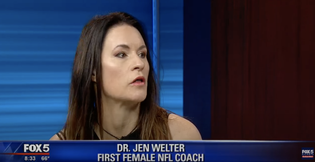 Dr Jen Welter talks about becoming first female NFL coach - BigSpeak ...