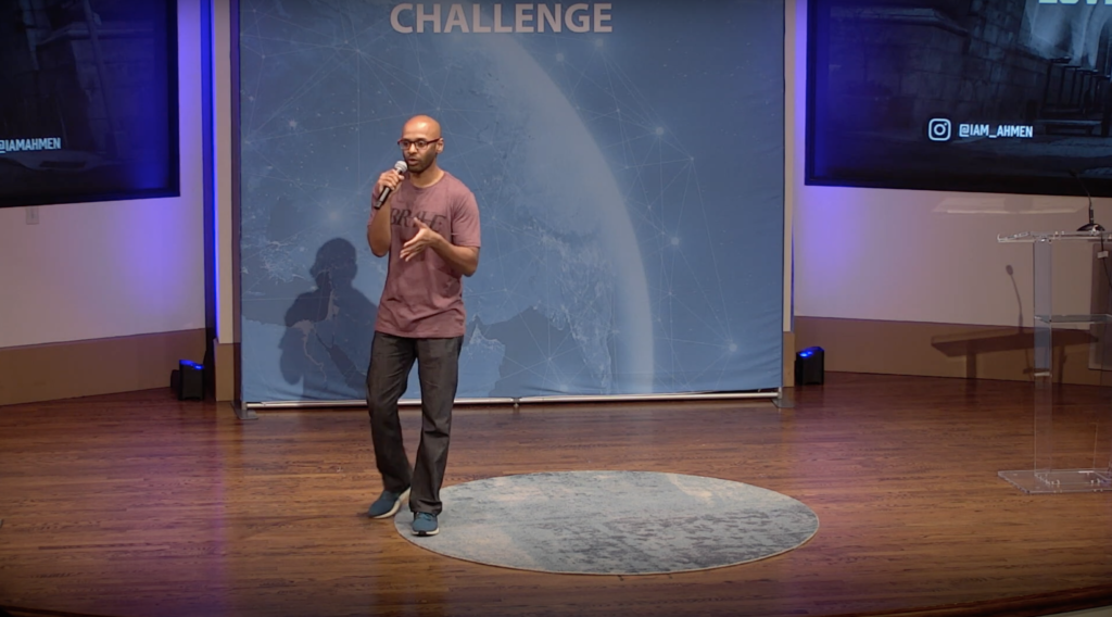 Mohan at the Fowler Global Social Innovation Challenge - Choose love ...