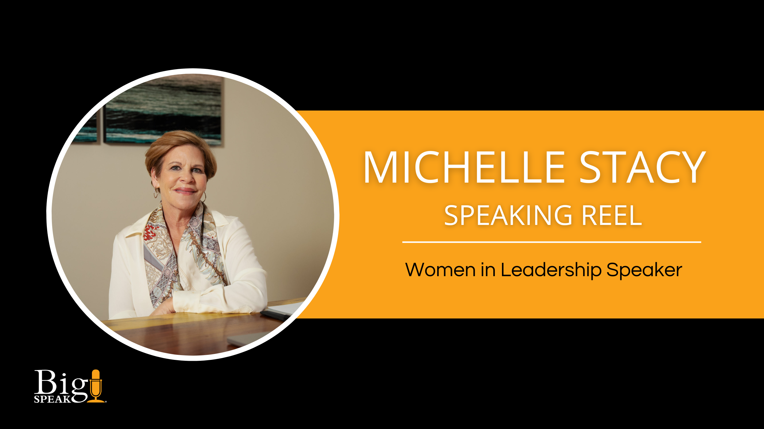 Michelle Stacy - Women in Leadership Keynote Speaker - Speaking Reel - BigSpeak Motivational ...
