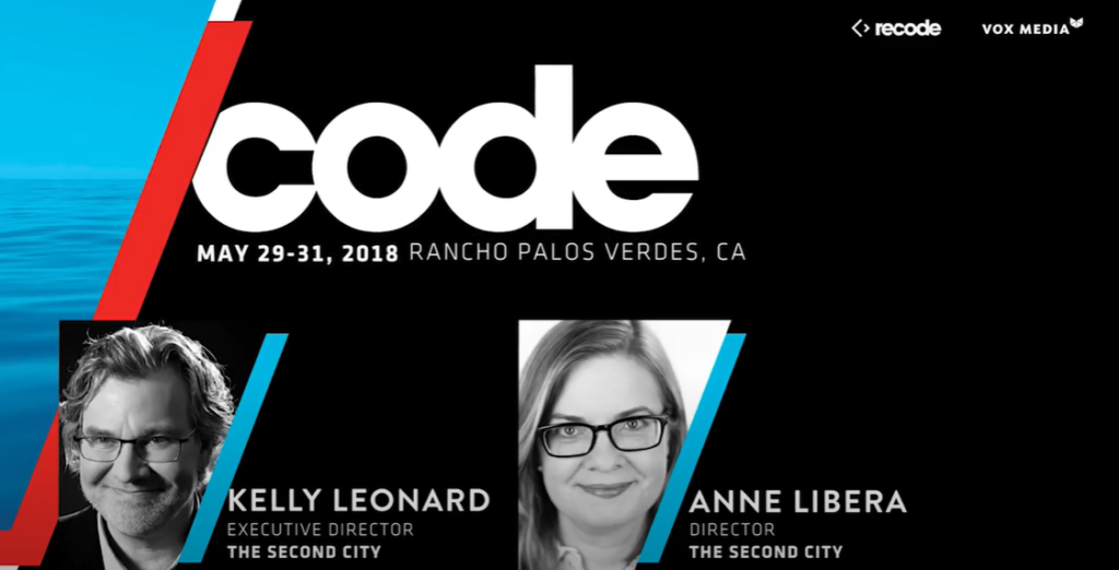 Two Second City directors show how improv can be used the workplace ...