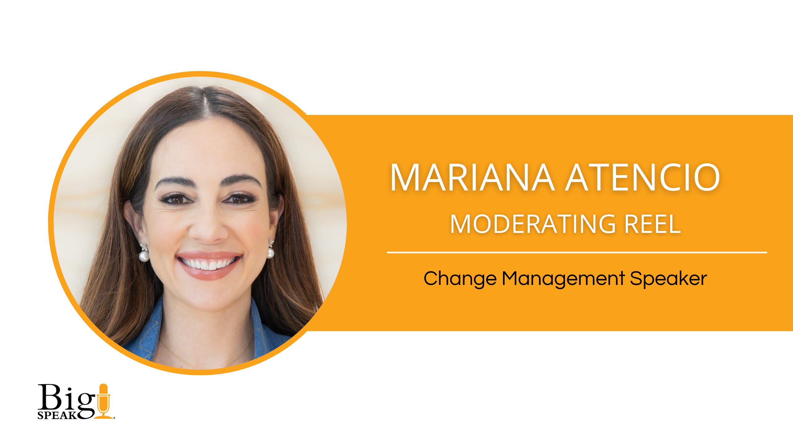 Mariana Atencio - Change Management Keynote Speaker - Moderating Reel ...